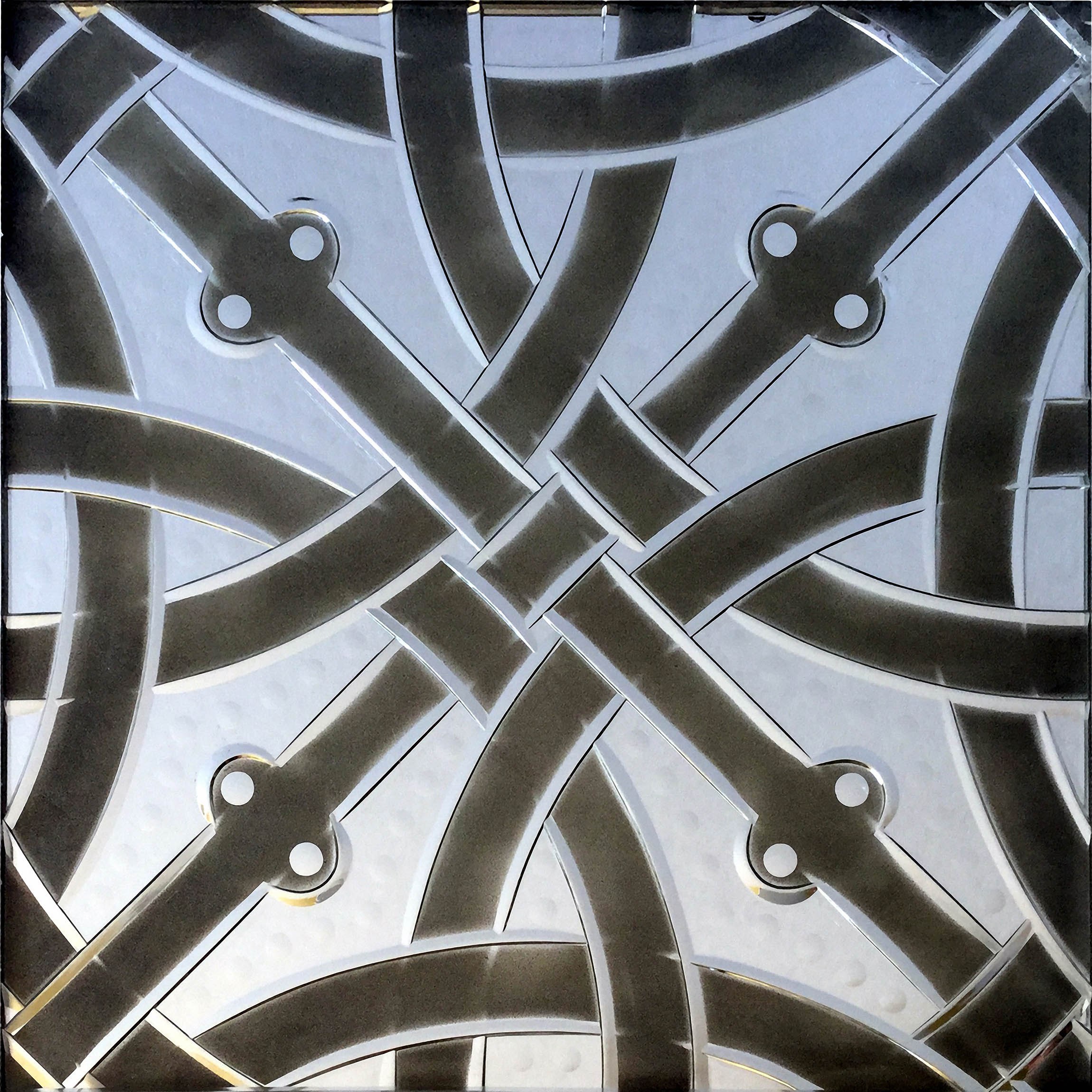 Tuyin - from the Sandblast Etching portfolio | Ellison Art Glass